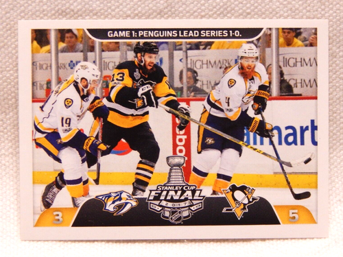NHL Stanley Cup Final 2017 Sticker Card 493 (VV) | eBay