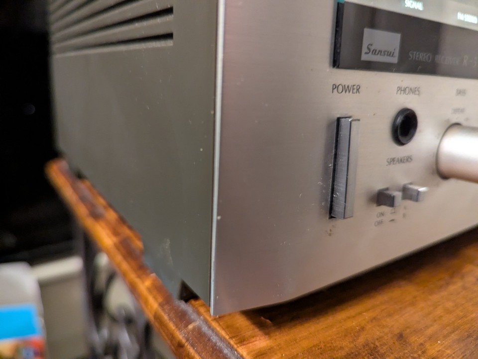 Sansui R-5 AM/FM Stereo Receiver Vintage Hifi • 25 Watts per Channel ...