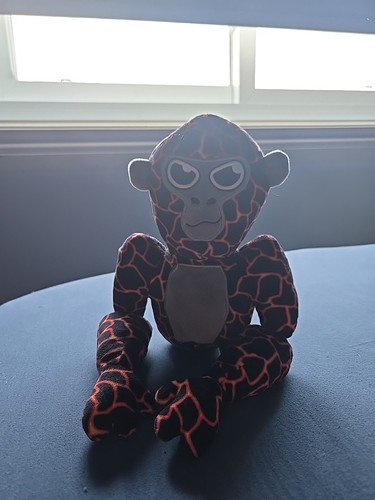 Makeship Gorilla Tag Lava Monke Birthday plush. Rare,NO CODE,cosmetics ...