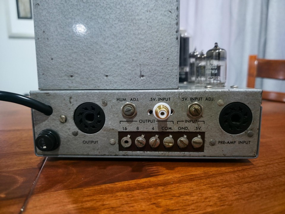 Western Electric/McIntosh A116 Monoblock Valve Amplifiers - FULLY ...