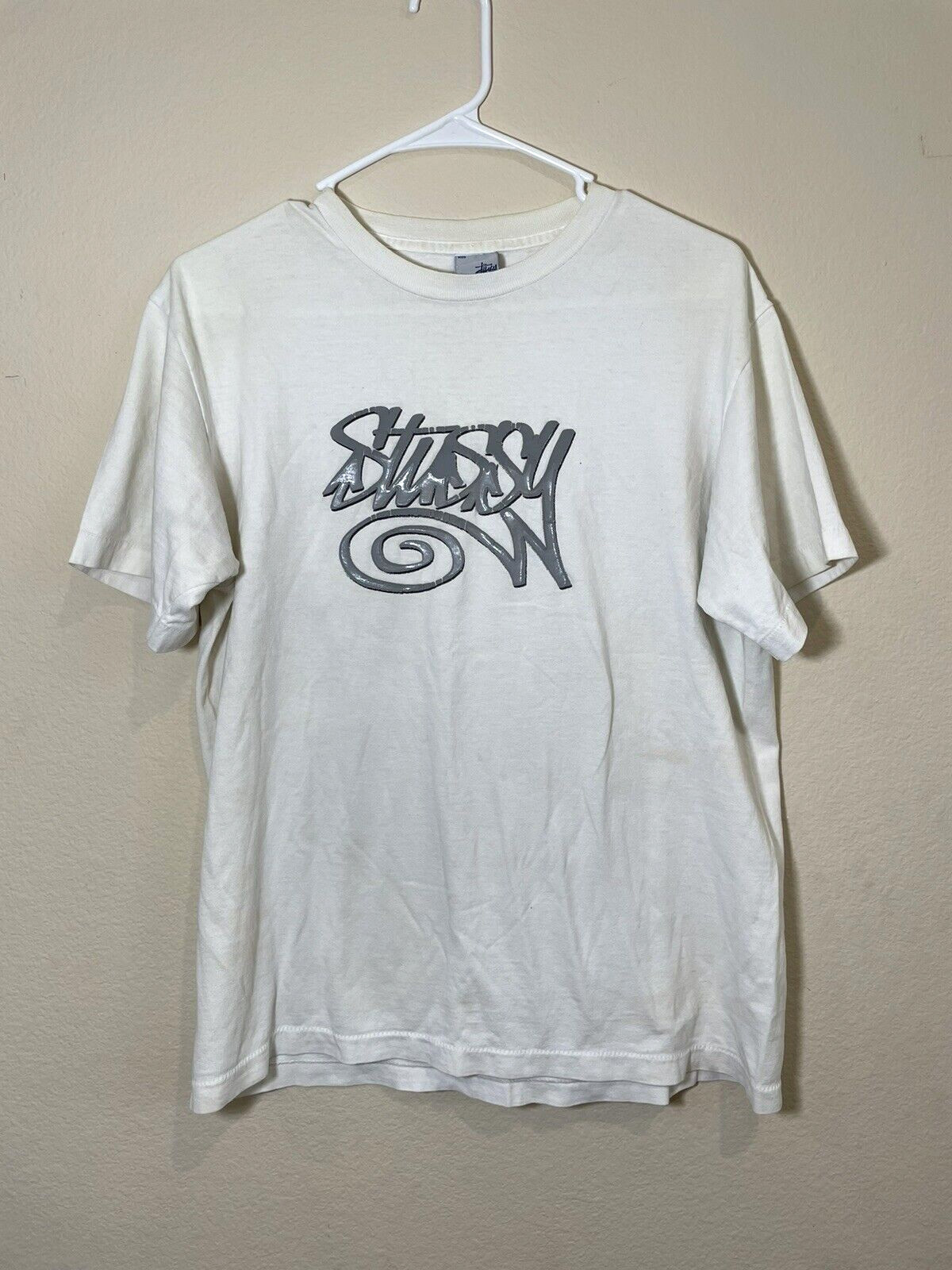 Vintage 90s Stussy x Eric Haze Graffiti T Shirt Mens … - Gem