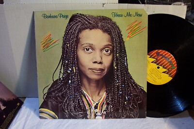 BARBARA PAIGE LP "Hear Me Now" ORIGINAL 1983 EPIPHANY RECORDS - Reggae ...
