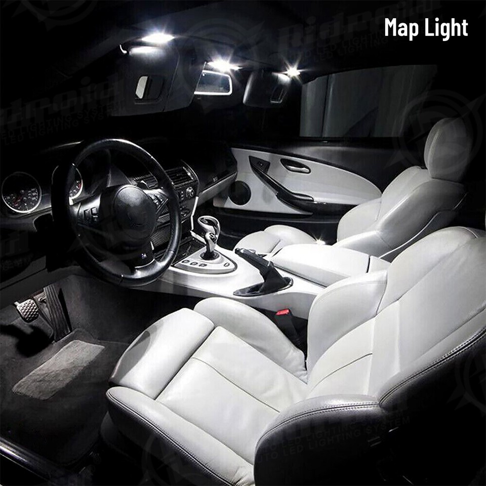14x White LED Interior Light Package Kit For Ford F250 F350 Super Duty ...