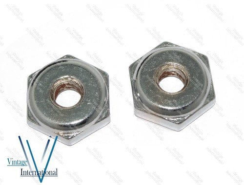 For Royal Enfield Bullet Foundation Rear Suspension Axle Nut Chrome ...