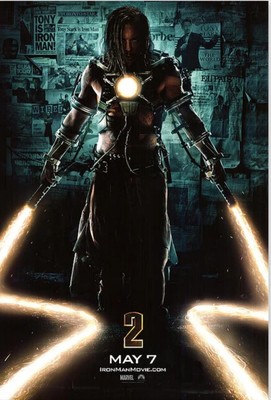 IRON MAN 2 ADV Single Sided Original Movie Poster 27×40 inches | eBay