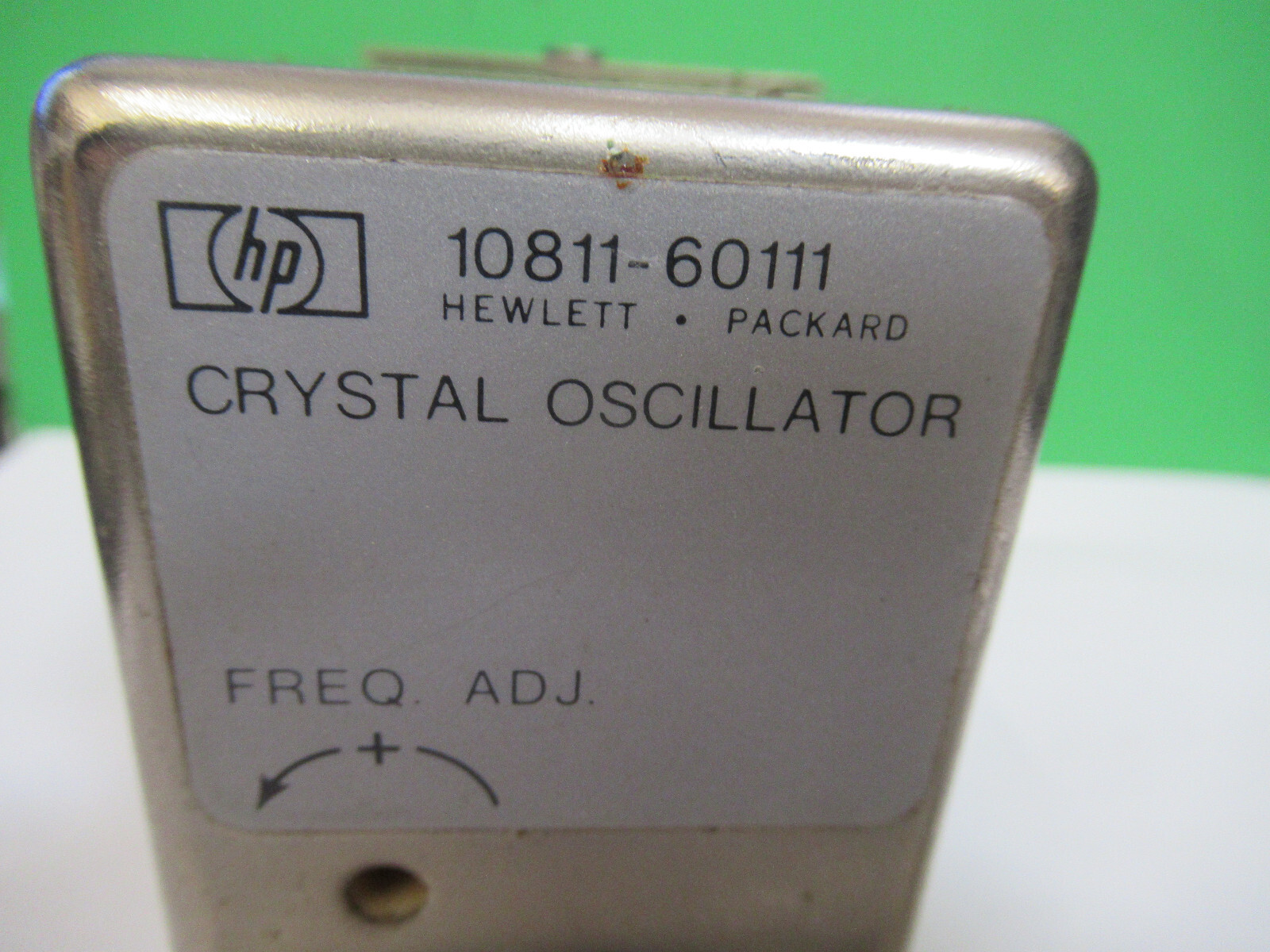 HP HEWLETT PACKARD 10811-60111 Quartz SC cut OSCILLATOR TIME BASE &Z5-C ...