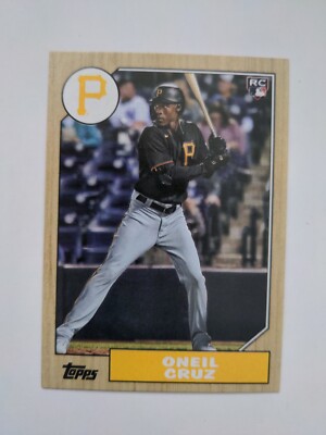 2022 Topps Archives - 1987 Topps Design #211 Oneil Cruz (RC) | eBay