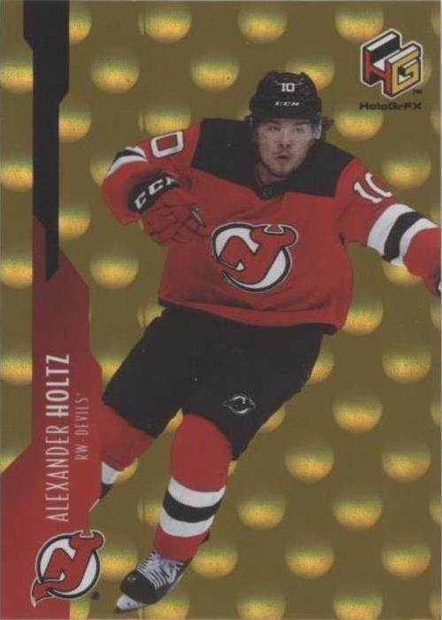2021-22 Upper Deck Extended Series - Hologrfx Rookies Alexander Holtz # ...