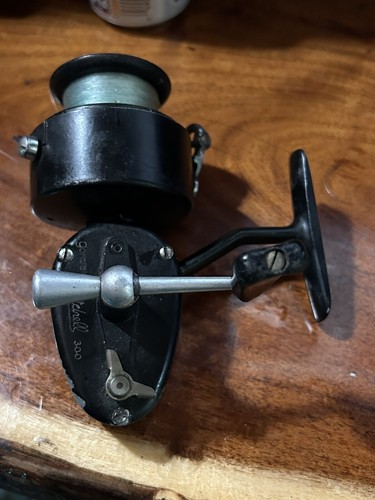 Vintage Mitchell 300A Made In France Spinning Reel Fishing Black | eBay