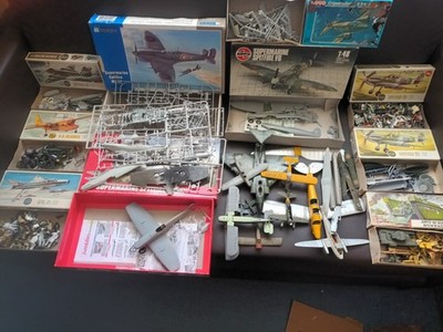 VINTAGE AIRFIX KITS SPARES OR REPAIRS IN ORIGINAL BOXES JOB LOT BUNDLE ...