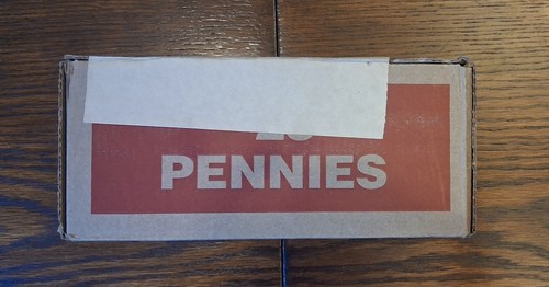 Sealed Bank Box of Pennies - Unsearched FREE SHIPPING! | eBay