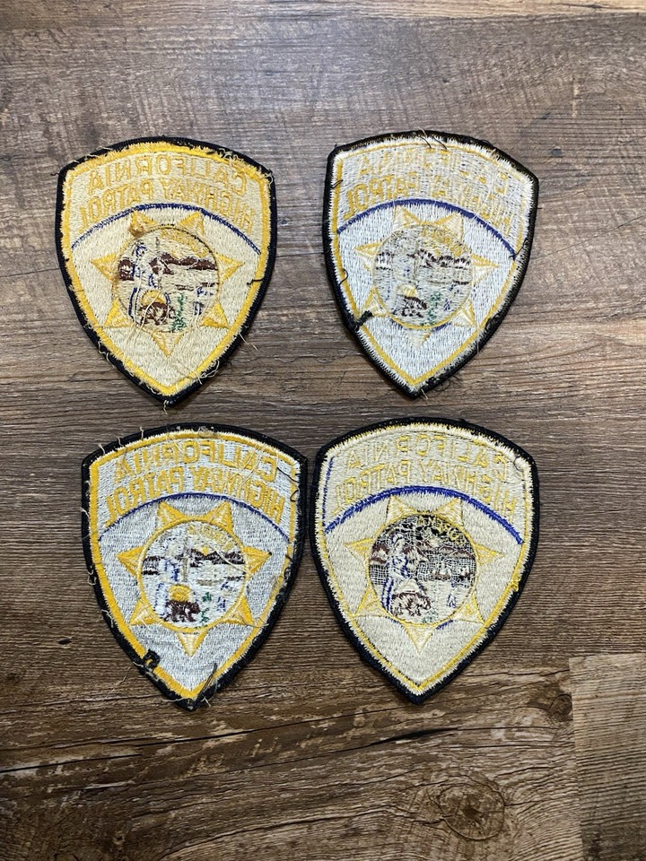 4 - Eureka COUNTY California Highway Patrol SHOULDER PATCHES | eBay