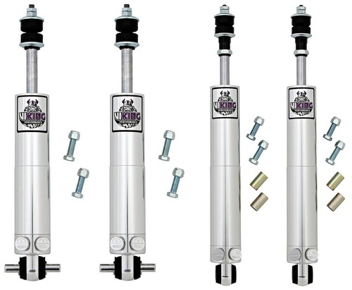 Viking Bezerker 4 Pack Triple Adjustable Shocks 1967-69 Camaro ...