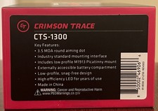 Crimson Trace Cts-103 Compact Red / Green Dot Sight 4moa W/ Picatinny ...
