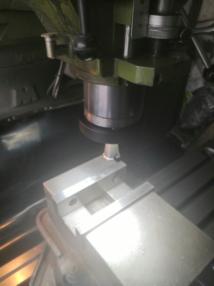 SPINDLE LIGHT MILL ROUTER LATHE MILL SPINDLE QUILL MOUNTED LAMP LED ...