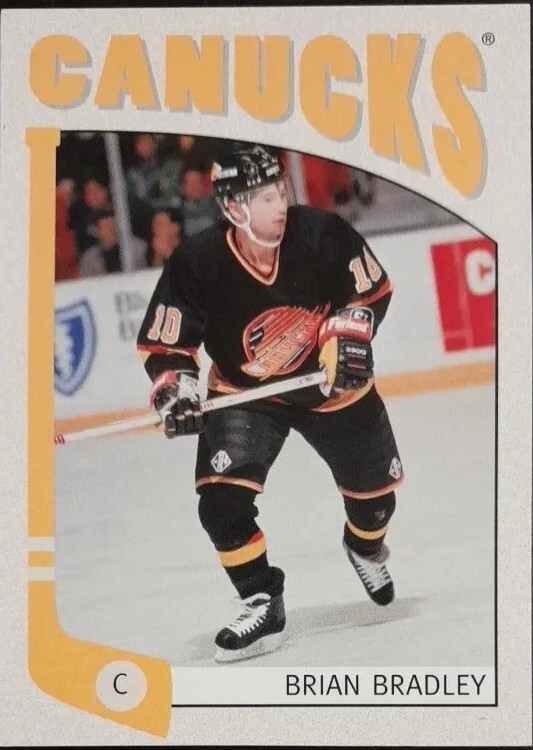 2004 - 2005 ITG Brian Bradley Franchise Canadian Canucks #123 Hockey ...