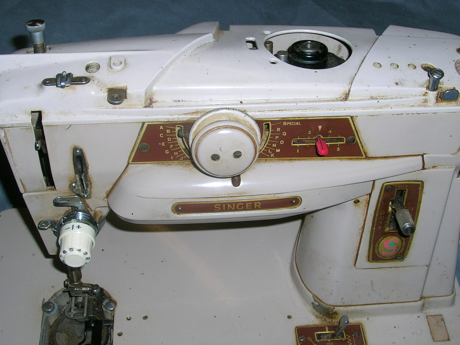 SINGER SEWING MACHINE TOUCH AND SEW TENSION UNIT 401G/411G/431G/656/670 ...