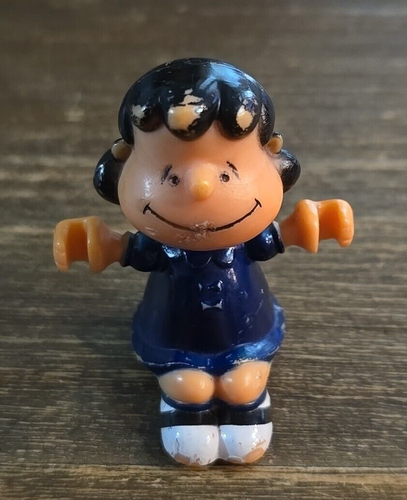 Peanuts Lucy Hard Plastic Figure Vintage 2 Inches Needs TLC United ...