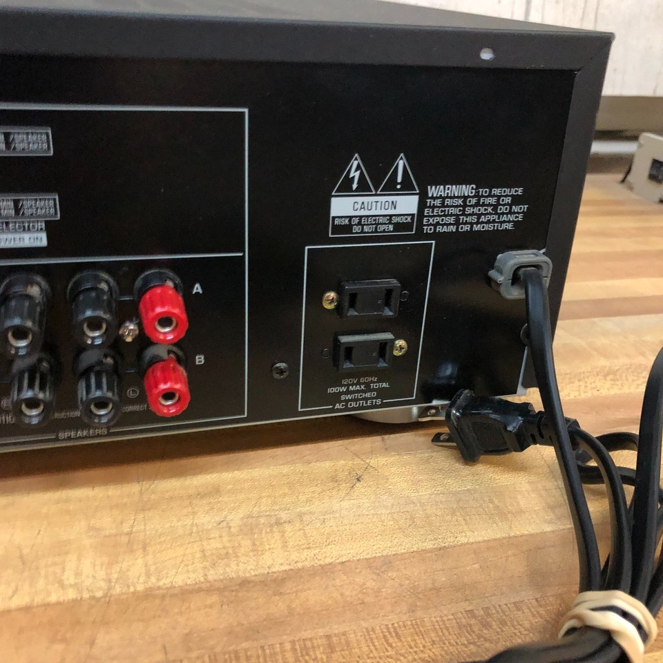 Yamaha RX-396 Natural Sound AM/FM Stereo Receiver Amplifier 150W (WORKS ...