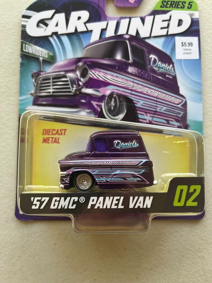 new 2025 MGA Car Tuned Series 5 = #02 = '57 GMC PANEL VAN = new color ...