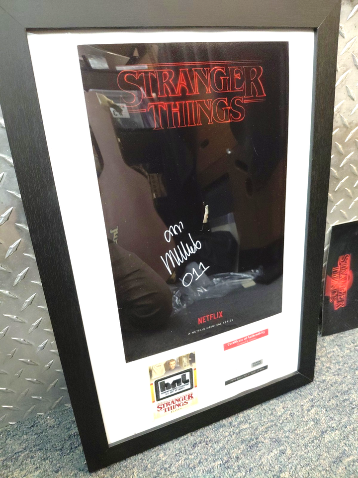 Millie Bobby Brown Signed Photo 011 Stranger Things Autograph 8x12 COA ...