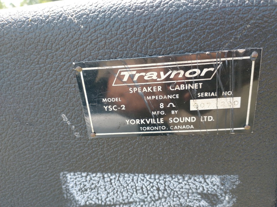 PAIR TRAYNOR YSC-2 COLUME SPEAKERS | eBay