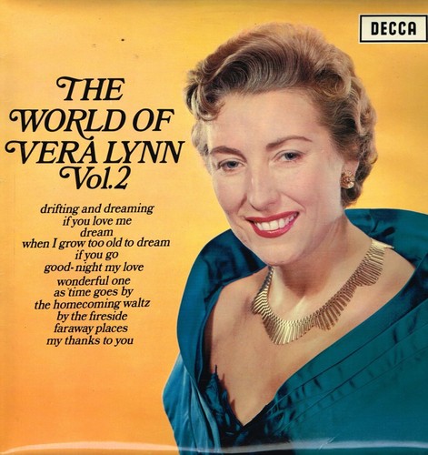Vera Lynn World of Vera Lynn Vol. 2 LP vinyl UK Decca 1970 Mono issue ...