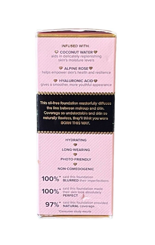 Too Faced Born This Way Foundation - Ganache 1 oz/30 ml. New in Box | eBay