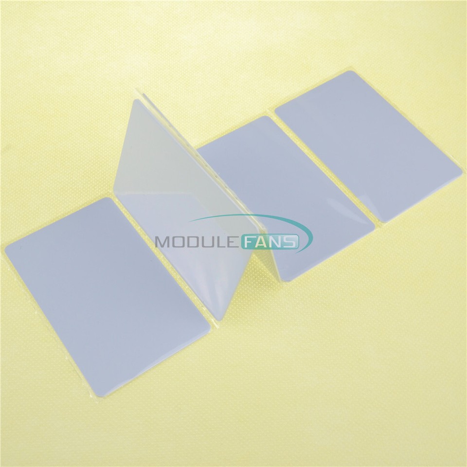 50PCS 13.56MHz IC NFC Smart Card Tag 1k S50 Read Write RFID for Arduino ...
