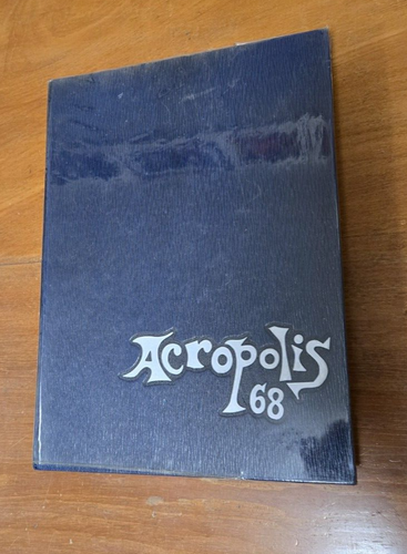 Whittier College 1968 Acropolis Yearbook w/ slipcover – no handwritten ...