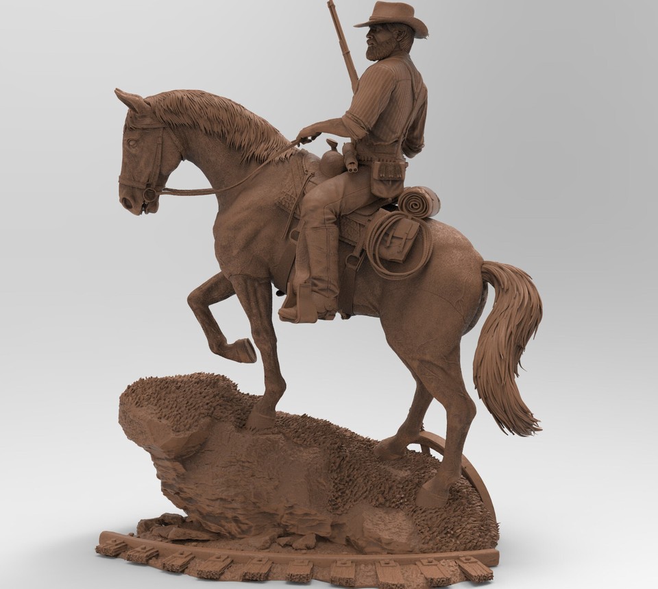 Arthur Morgan Figure - Red Dead Redemption 2 Collectible Statue ...