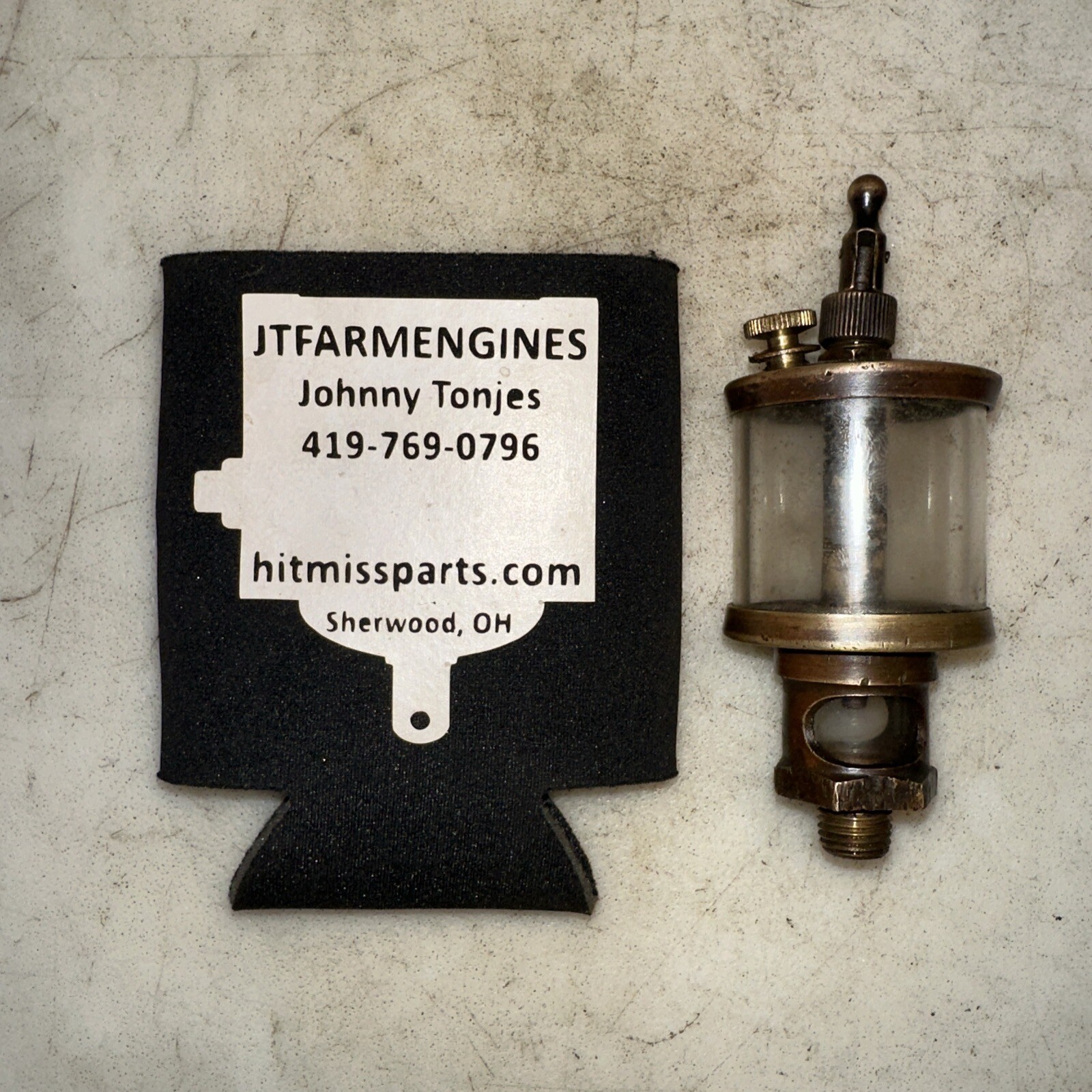 Michigan Lubricator Co 48A86 Oiler Hit Miss Stationary Engine | eBay