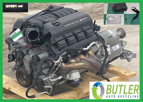 21' Charger SRT 57K 392 V8 6.4L Hemi Engine Liftout ECM 8 Speed ...