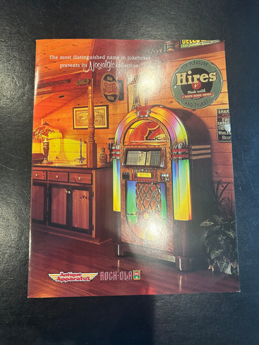 Rock-ola/Antique Apparatus CD Jukebox Promo Flyer | eBay