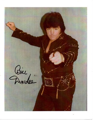 Bill Dundee Signed 8.5x11 Wrestling Photo Wrestler WWE Wrestler NWA Mid ...