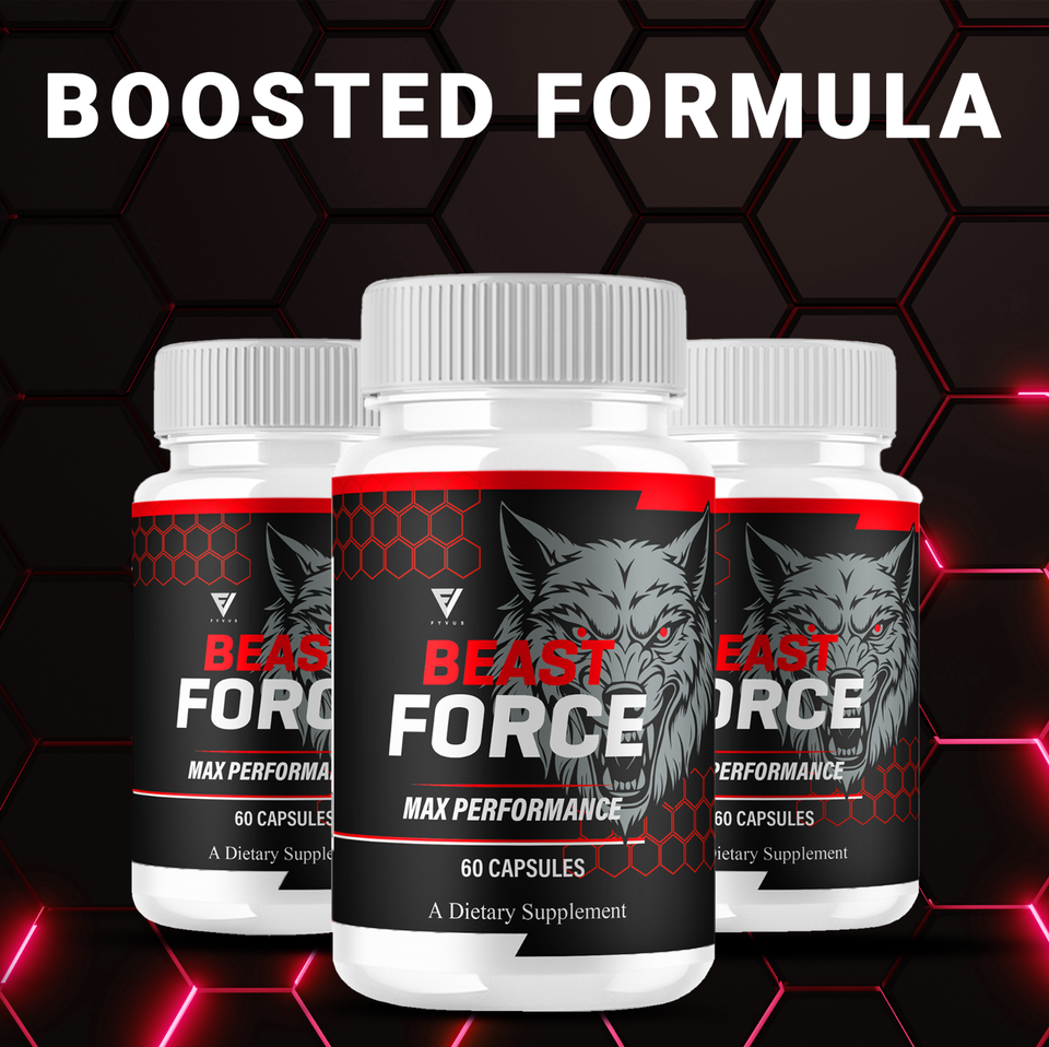 (3 Pack) Beast Force Pills BeastForce Maximum Performance Formula (180 ...