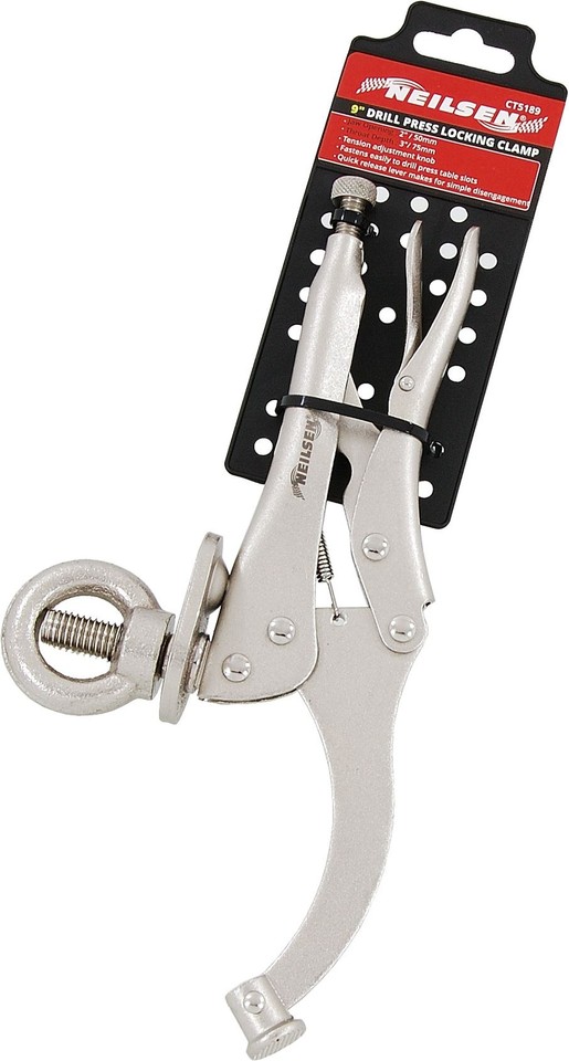 9" Drill Press Locking Clamp Quick Release Vice Grip Tool | eBay UK
