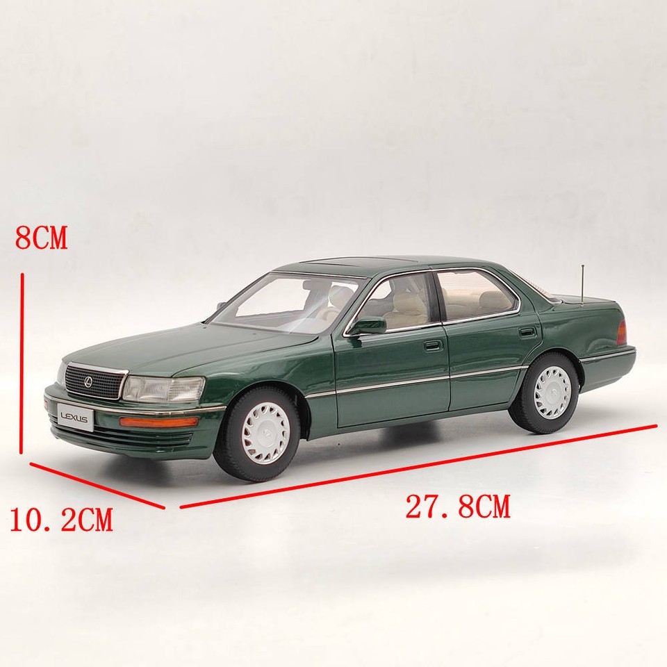 1/18 Toyota Lexus LS400 First Generation Green Diecast model Car ...