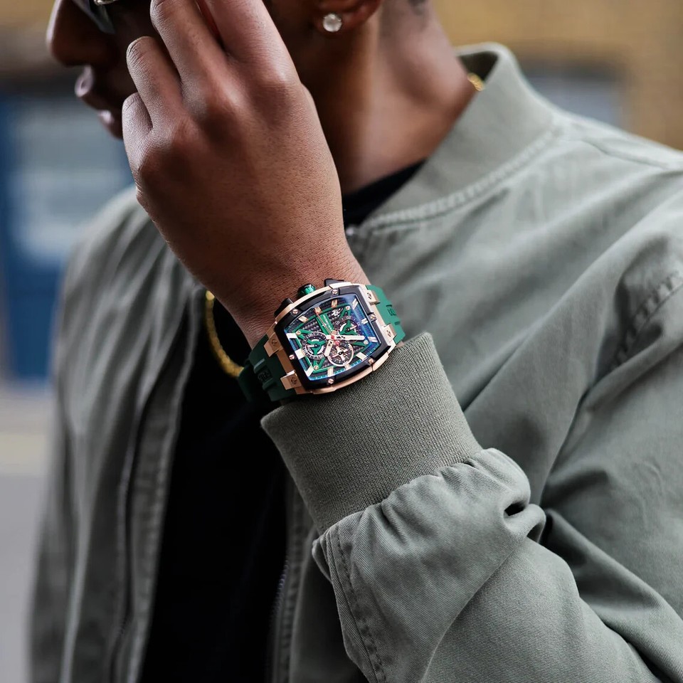 Ralph Christian Polaris Chrono Mens Luxury Watch RM Skeleton Steel ...