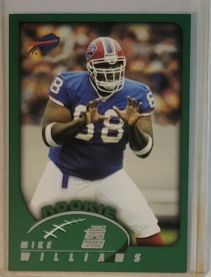 2002 Topps Rookie #313 Mike Williams Buffalo Bills Football Card | eBay