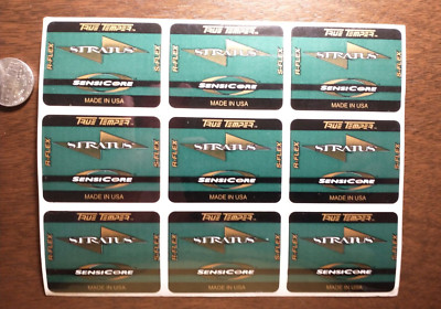 True Temper Stratus SensiCore R/S Golf Club Shaft Band Labels - 9 | eBay
