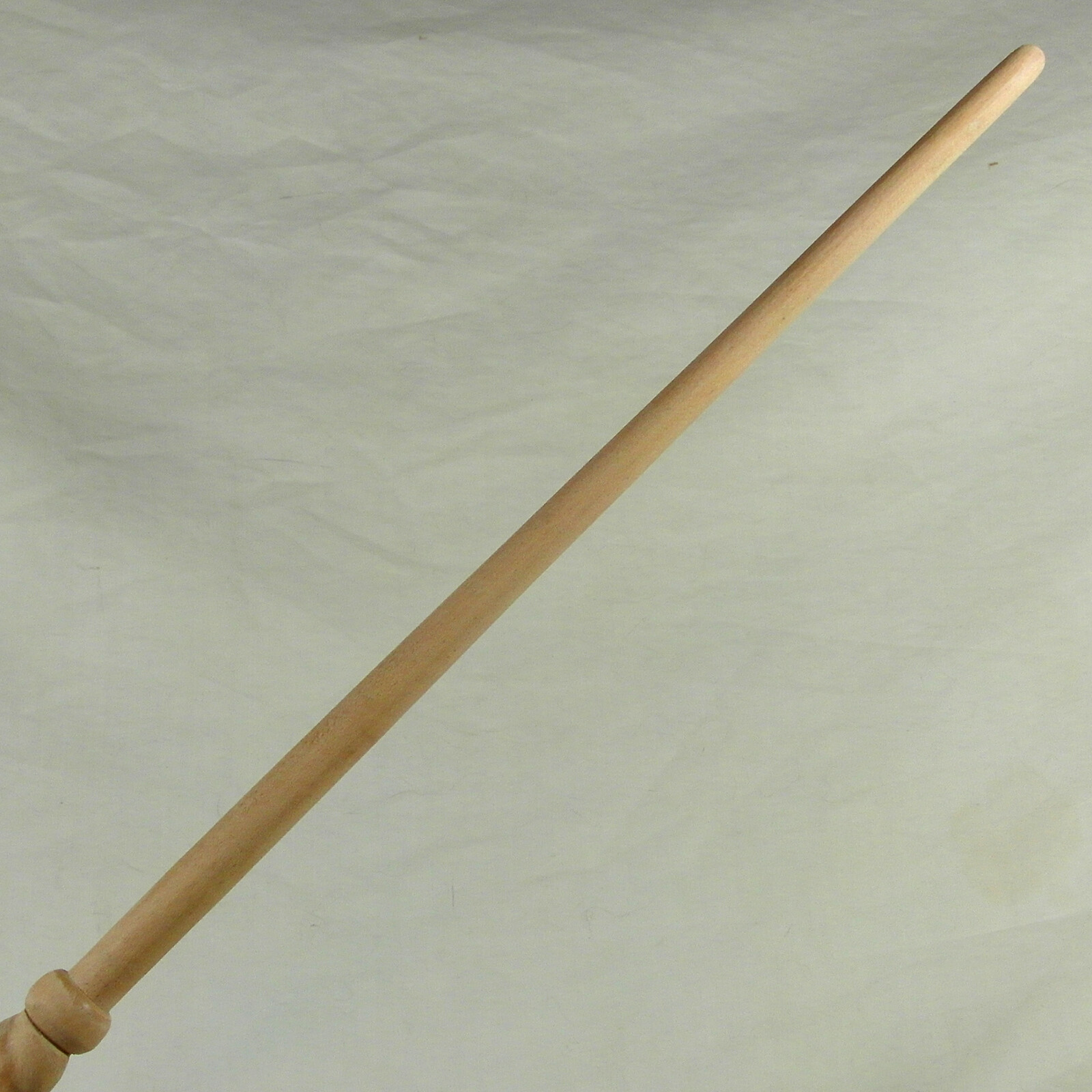 16" Arthur Hand Turned Carved Mahoe Wood Magic Wand Wizard Witch w ...