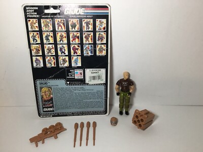1990 Salvo GI Joe With Accessories & Full File Card | eBay