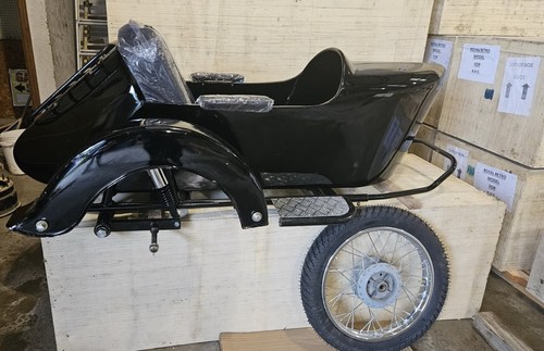 Motorcycle Sidecar + Universal Mounting Kit, fits Harley, Honda, Indian ...