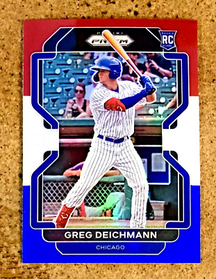 2022 Panini Prizm Baseball Red White Blue Prizm Greg Deichmann RC #57 ...