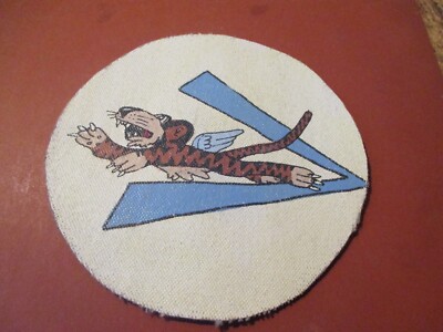 WWII AVG FLYING TIGER DISNEY LEAPING TIGER FLIGHT JACKET PATCH (A) | eBay