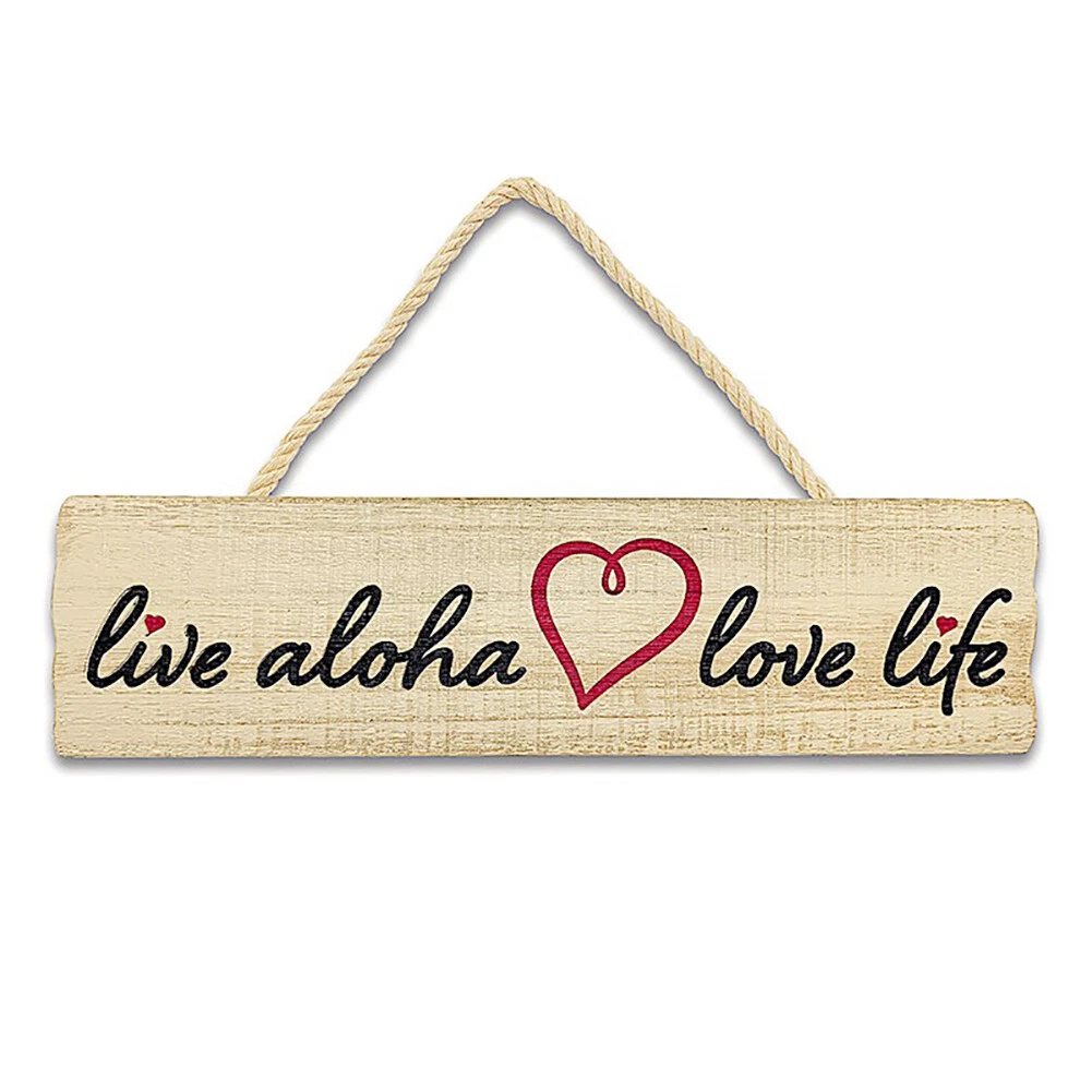 Aloha Wooden Sign