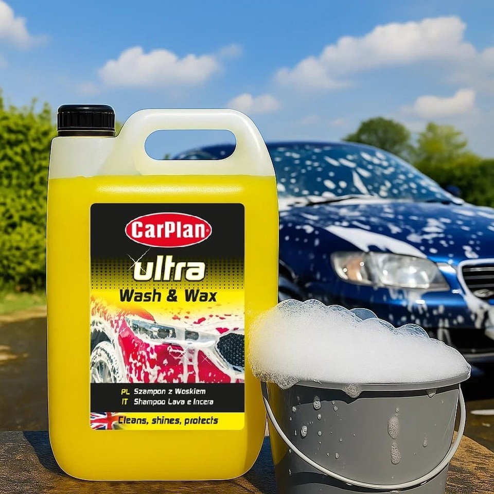 CarPlan Ultra Wax & Wash Car Shampoo, 5 L Free UK Delivery (Packaging ...