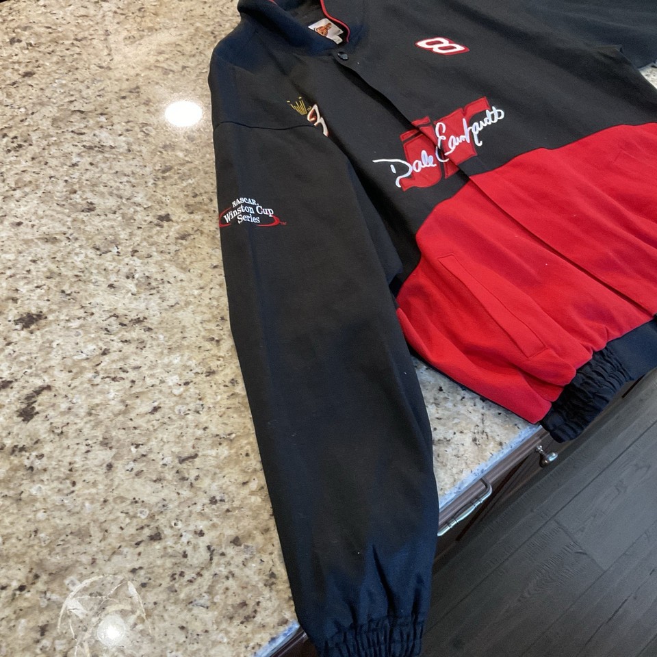 Winners Circle NASCAR Winston Cup Budweiser Jacket XL Dale Earnhardt Jr ...