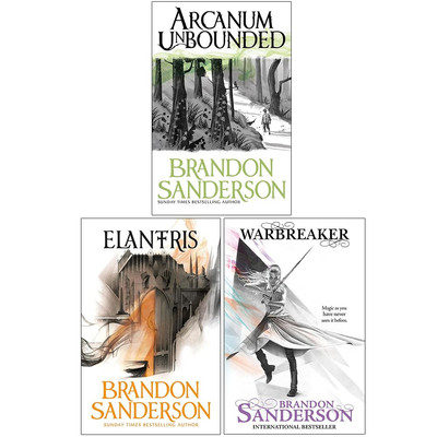 Brandon Sanderson Collection 3 Books Set (Arcanum Unbounded, | Brandon ...